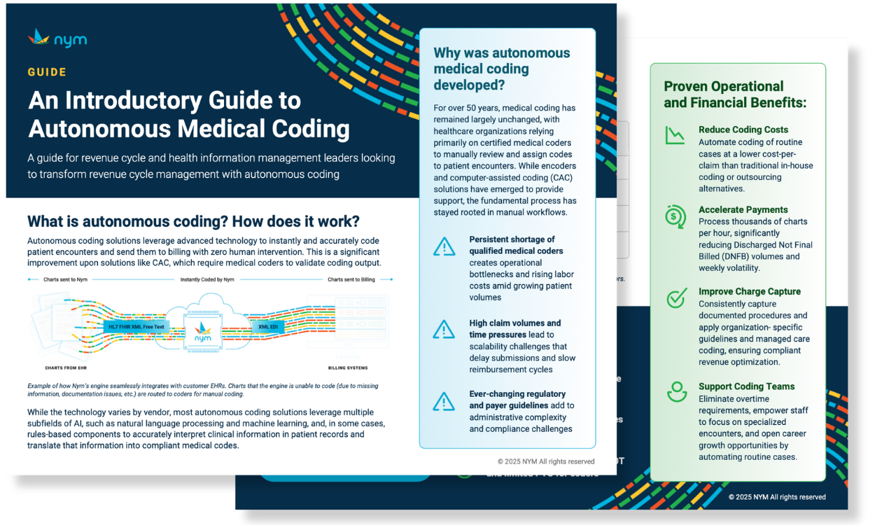 Introductory Guide to Autonomous Medical Coding | Nym